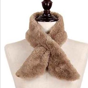 Accessories | Faux Fur Pull Thru Collar Scarf | Poshmark